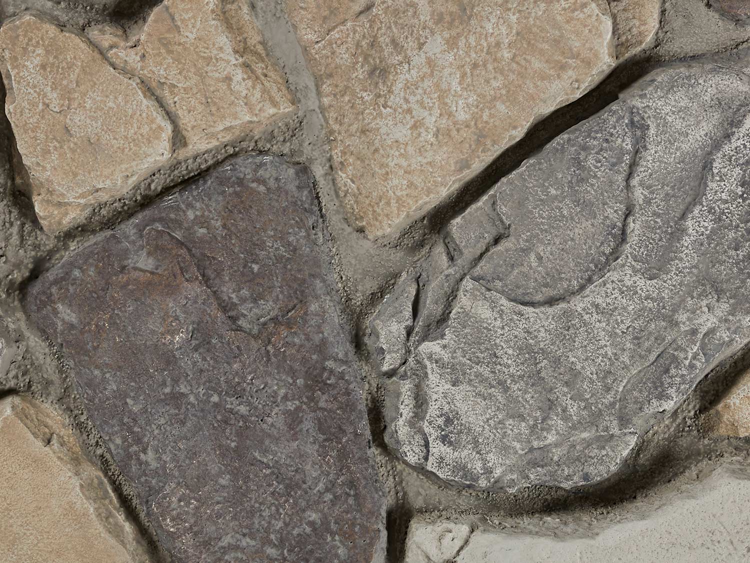 Anson Fieldstone Faux Stone Wall Panel